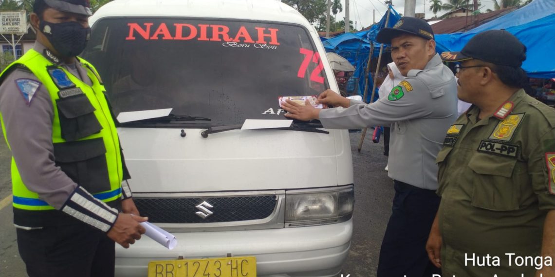 Pos Lantas Batang Angkola Gelar Operasi Zebra Toba 2022